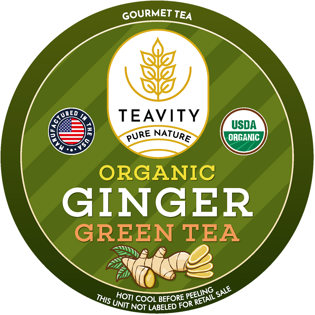 Organic Green Tea Pods for Keurig – Fresh Antioxidant Green Tea – Teavity