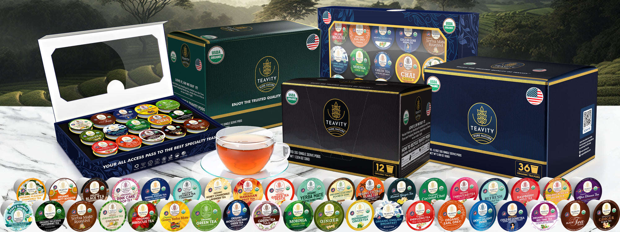 Teavity - Organic Teas Pods for Mind, Body, and Soul | Shop Now